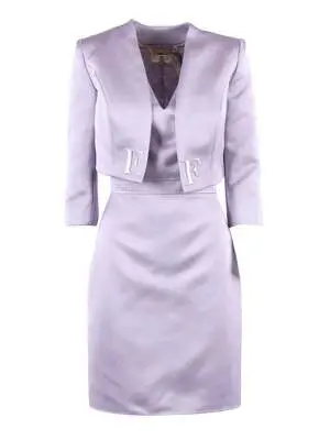 Elisabetta Franchi Abito Dress With Jacket