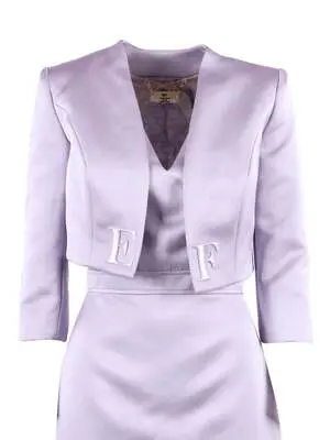 Elisabetta Franchi Abito Dress With Jacket