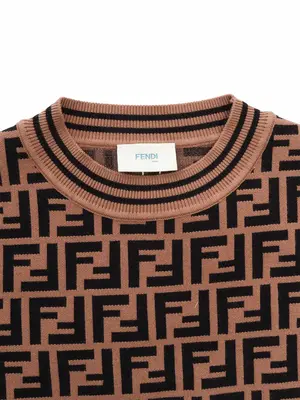 FENDI JR Ff Knit Top