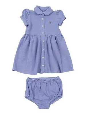Polo Ralph Lauren Solid Oxford Knit Dress - Blu