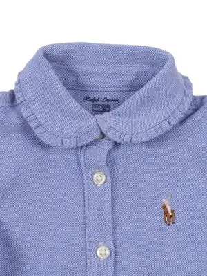 Polo Ralph Lauren Solid Oxford Knit Dress - Blu