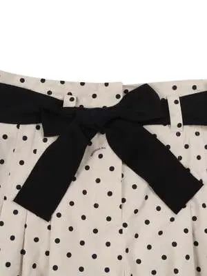 Monnalisa Polka Dot Poplin Shorts