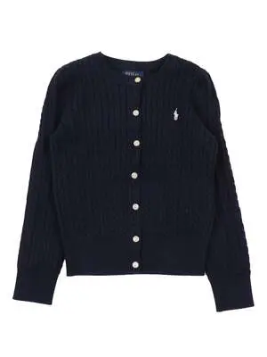 Polo Ralph Lauren Cable Knit Cardigan - Blu