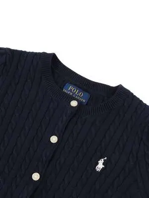 Polo Ralph Lauren Cable Knit Cardigan - Blu