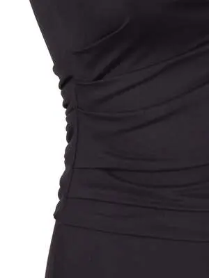 Monnalisa Mini Dress With Ruched Detailing