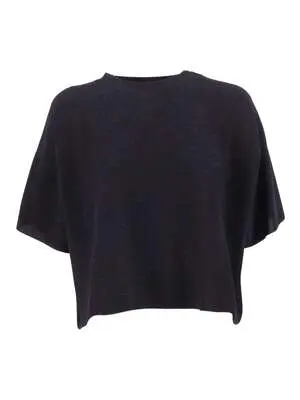 Fabiana Filippi Organic Cotton Maxi T-shirt - Blu