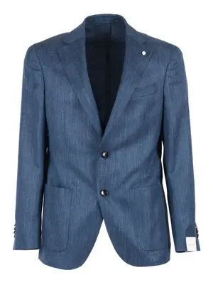 LUIGI BIANCHI Drop 7 Giacca - Blu
