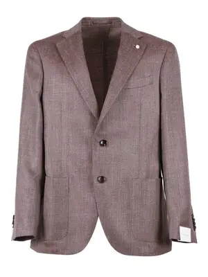 LUIGI BIANCHI Drop 7 Giacca - Red