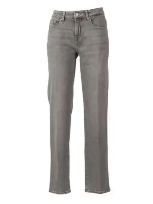 7 For All Mankind Calie Straight Leg Jeans - Other