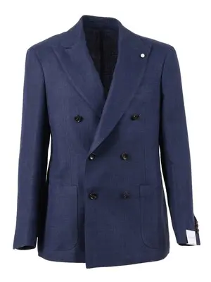 LUIGI BIANCHI Drop 7 Giacca - Blu