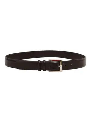 ORTIGNI Leather Belt - Red