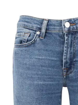 7 For All Mankind Roxanne Oceanstone Jeans