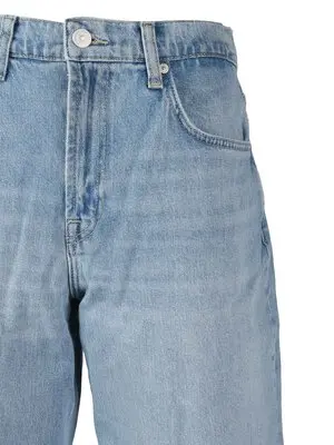 7 For All Mankind Bonnie Curvilinear Seabreeze Jeans - Blu