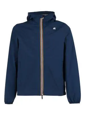 K-WAY Stretch Nylon Jersey Jacket - Blu