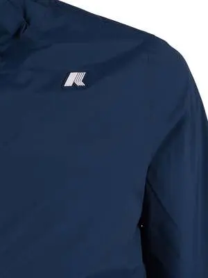 K-WAY Stretch Nylon Jersey Jacket - Blu
