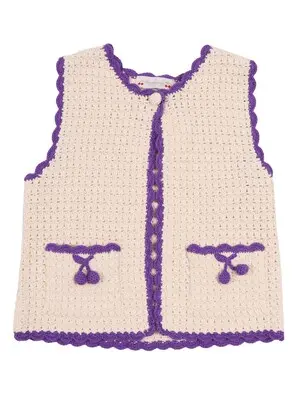 Bonpoint Laila Cardigan - White