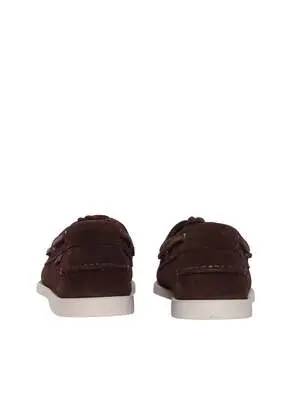 SEBAGO Portland Flesh Out Moccasin - Red