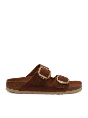 BIRKENSTOCK Arizona Big Buckle Oiled Leather Sandal