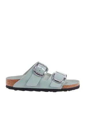 BIRKENSTOCK Arizona Big Buckle Hex Shine Sandals - Blue