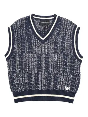 Emporio Armani Sleeveless Knit Top