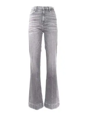 7 For All Mankind Modern Dojo Soho Grey Jeans - Other