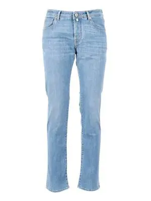 Jacob Cohen Slim Fit Nick Pant - Blu