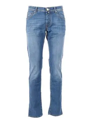Jacob Cohen Slim Fit Trousers - Blu