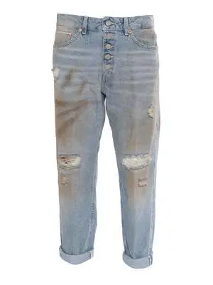 DONDUP Pantalone Koons Trousers - Blu