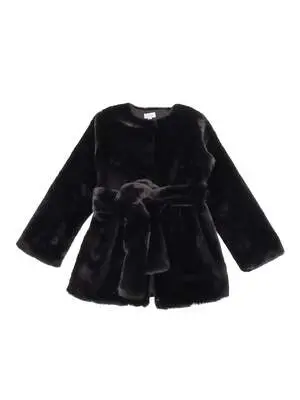 Women's Belted Faux Fur Jackets