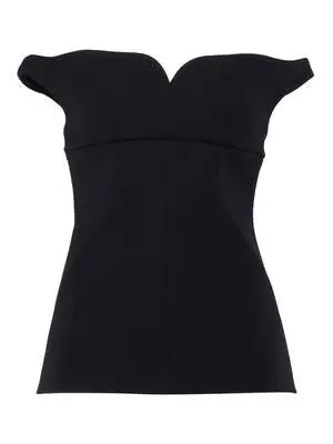 Philosophy Di Lorenzo Serafini Top With Sweetheart Neckline - Red