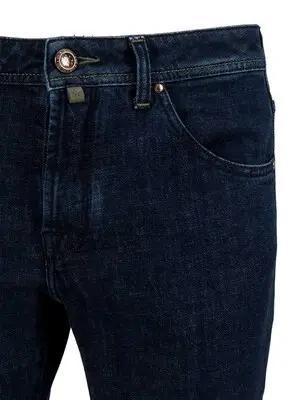 Jacob Cohen Cropped Slim-fit Pants - Blu
