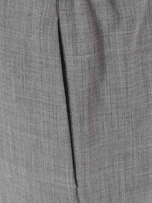 Fabiana Filippi Bistretch Wool Jogging Trousers With Diamante Detail - Other