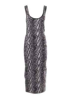 Michael Kors Jacquard Snake Dress
