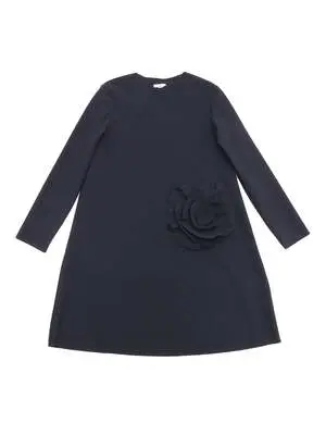 IL GUFO Long Sleeve Dress - Blu