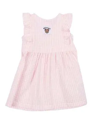 Moschino Gingham Check Dress With Ruffles