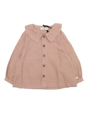 ONE MORE IN THE FAMILY Collared Blouse