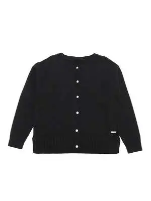Monnalisa Cardigan With Slits - Red