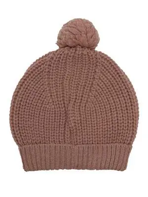 ONE MORE IN THE FAMILY Pom-pom Beanie - Red