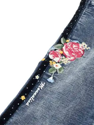 Monnalisa Fleece Denim Jeans