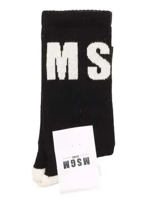 MSGM Ribbed Socks - Red
