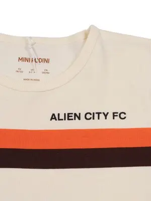MINI RODINI Alien City Fc 8 Sp Ss Tee