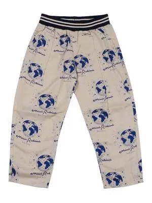 MINI RODINI Society Aop Woven Trousers