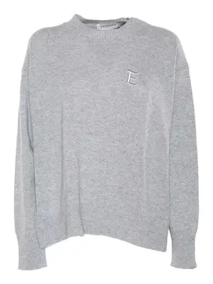 ERMANNO DI E.SCERVINO Knit Top With Applique