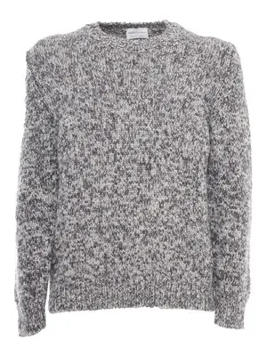 SETTEFILI CASHMERE Printed Over Sweater