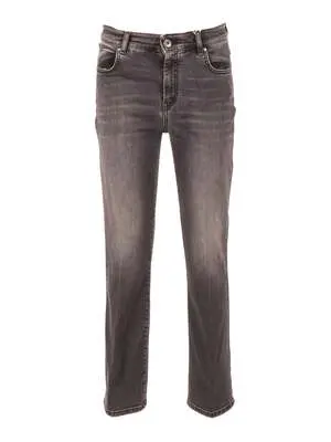 Max Mara Rapallo Denim Pant - Red