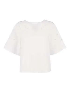 Max Mara Targa Body Top - White