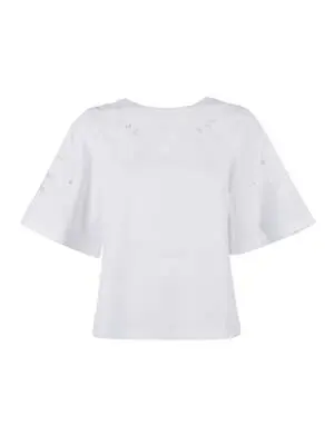 Max Mara Targa Body Top - White