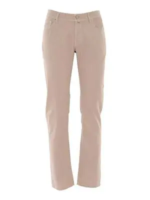 Jacob Cohen Slim Fit Nick Pants - Red