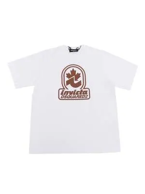 D SQUARED2 Slouch Fit Maglietta - White