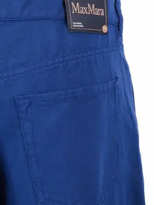 Max Mara Lungo Onorata Trousers - Blu